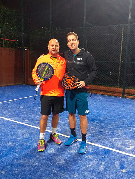 Un argentino promueve el pádel en Medellín